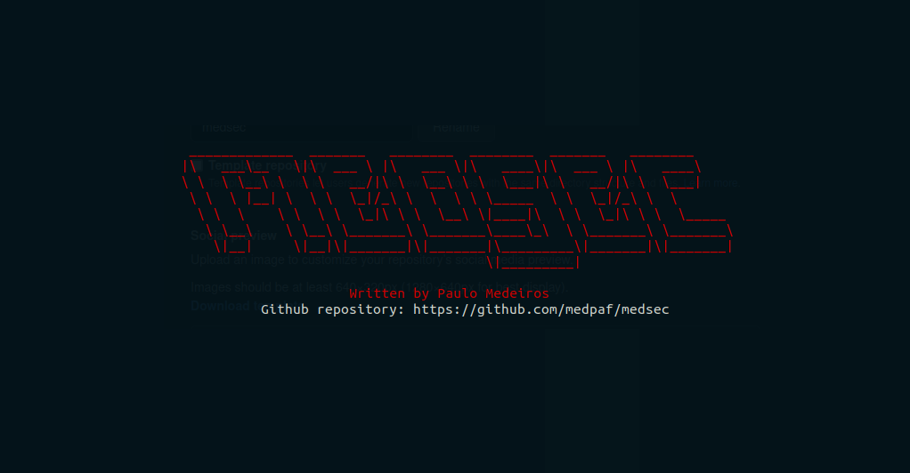 GitHub - UA-SOlsen/medsec: Network utility tool for Linux systems that performs some network and ...