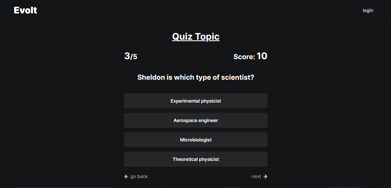 GitHub - rohanmathur91/evolt-quiz-screens