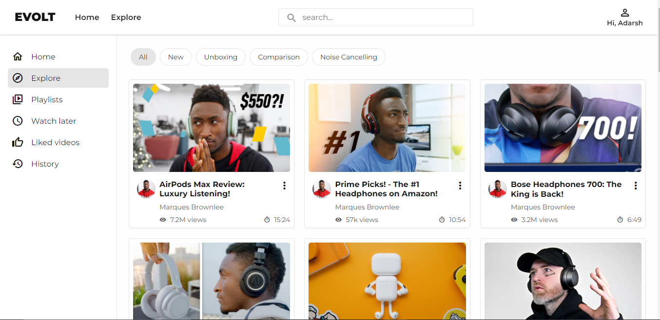 GitHub - rohanmathur91/evolt-video-library: Evolt-Prime is a video library for headphone reviews ...