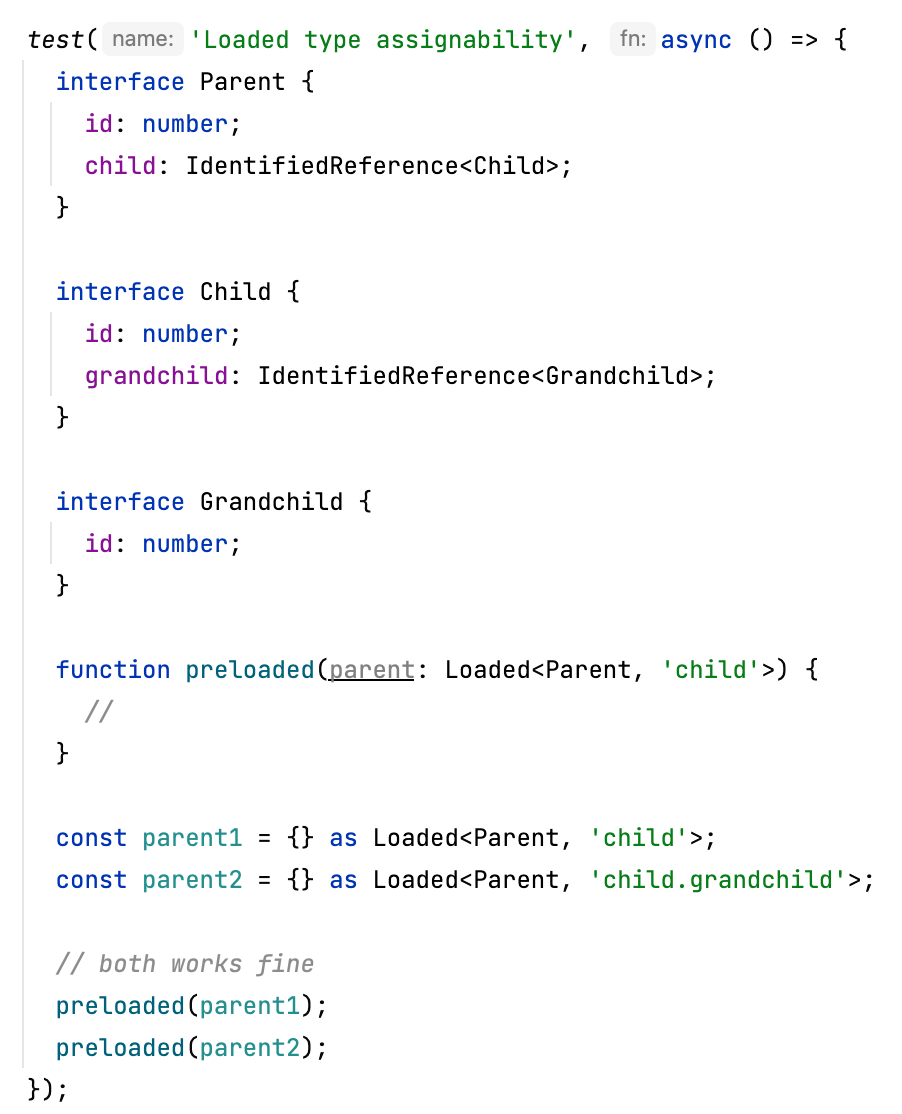 More flexible Loaded typing · Issue #3277 · mikro-orm/mikro-orm · GitHub