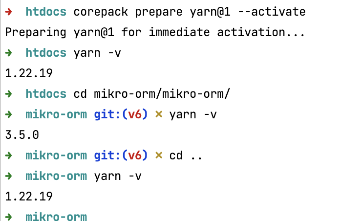 yarn berry not being used if you follow the documentation · mikro-orm mikro-orm · Discussion ...
