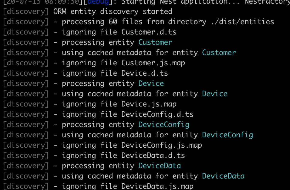 Logger `chalk.grey` color is almost invisible on dark background · Issue #654 · mikro-orm/mikro ...