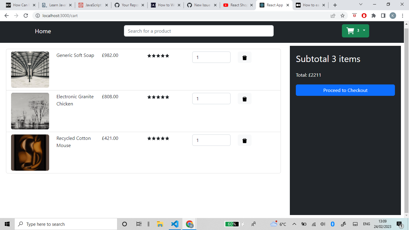 GitHub - KAcodes/E-Commerce-Website: Fictional E-Commerce website ...