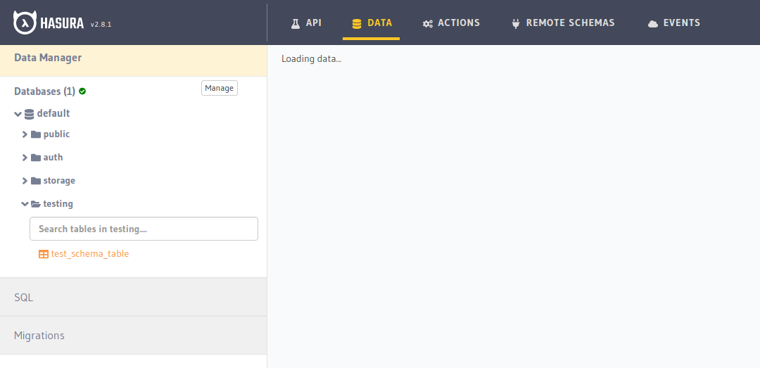 Multiple Schemas With Hasura Local Console · Hasura Graphql Engine · Discussion 8739 · Github