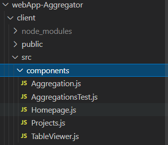 GitHub - ManuelCitarella/webApp-Aggregator: An application that makes group by on datas inside a ...