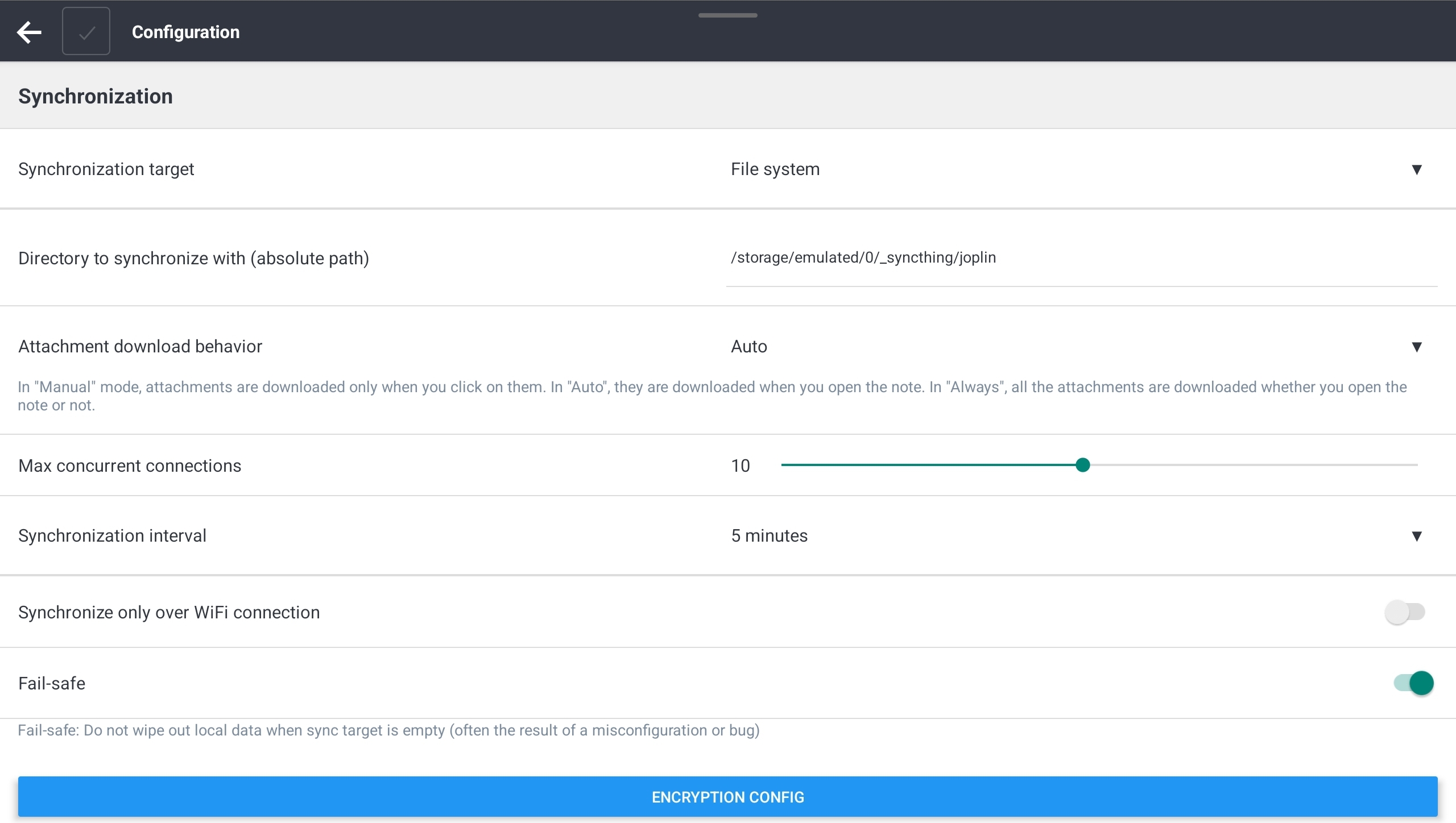 Sync to file system fails (Android 12, Galaxy Tab S8) · Issue #6766 · laurent22/joplin · GitHub