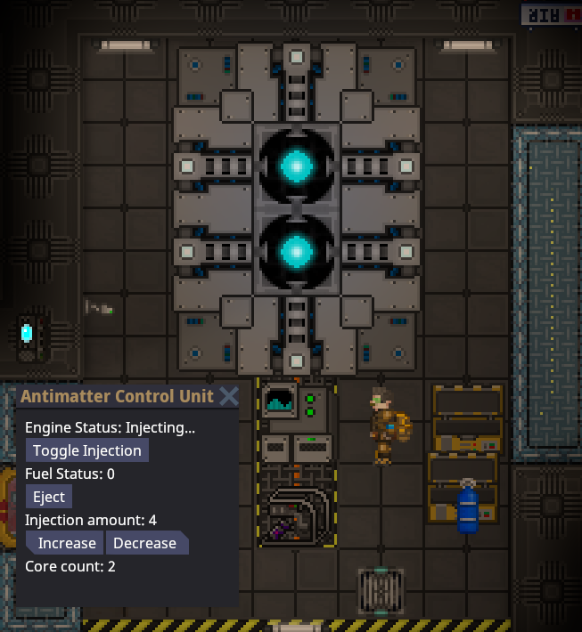 Ame Still Glows And Bonks After Running Out Of Fuel · Issue 20113 · Space Wizards Space Station