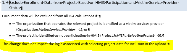 Spec: Section 4.1 - some restrictions are missing(?) · Issue #923 · HMIS/LSASampleCode · GitHub