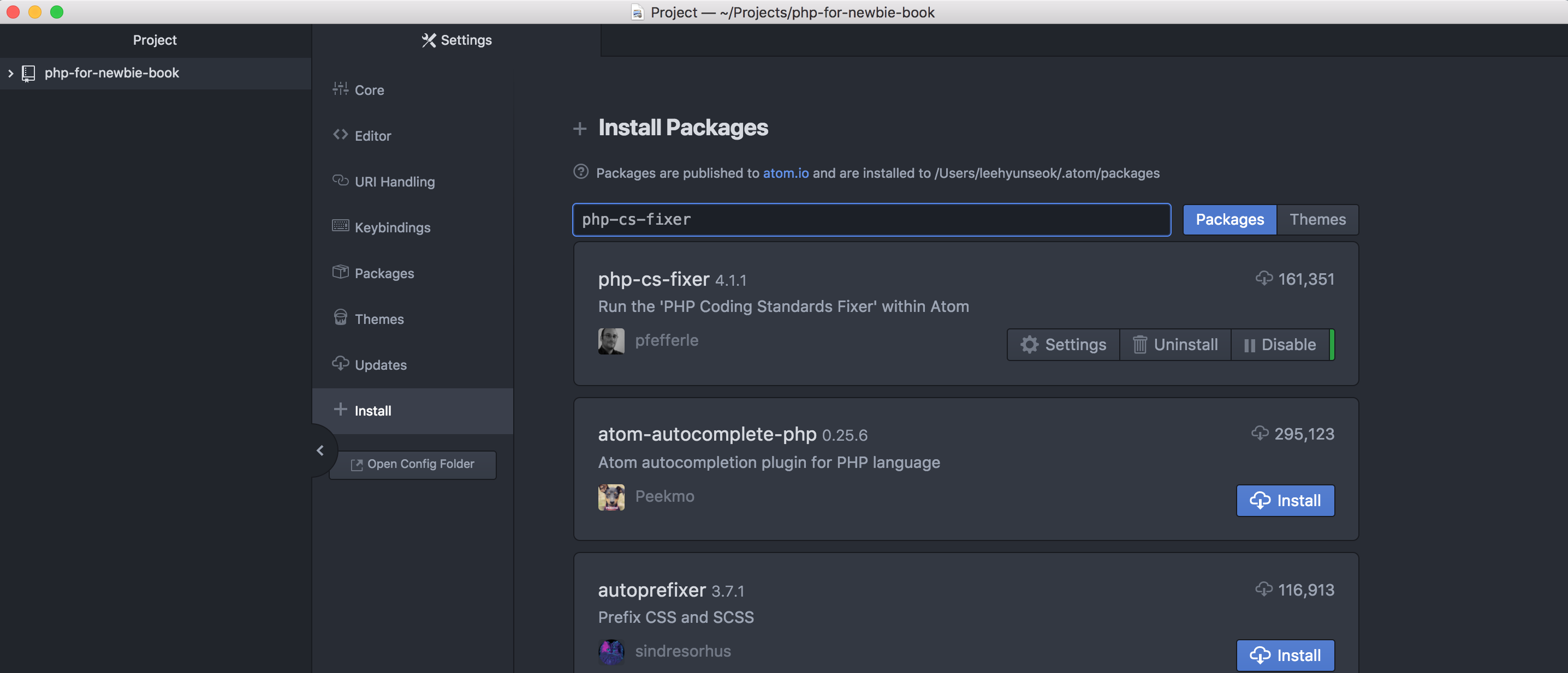 Atom 패키지 'Beautify'가 PHP를 인식하지 못하는 문제를 해결하고 싶습니다. · Issue #76 · codingeverybody/codingyahac · GitHub