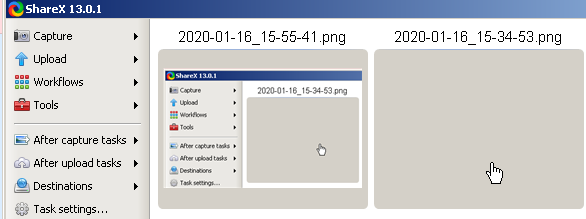 About 30 Of The Previews Are Blank · Issue 4576 · Sharexsharex · Github 