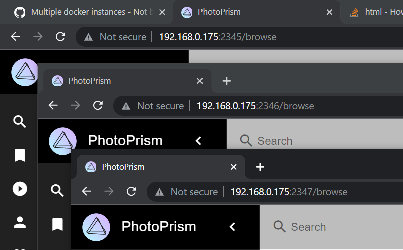 Multiple docker instances - Not booting issue · photoprism photoprism · Discussion #2358 · GitHub