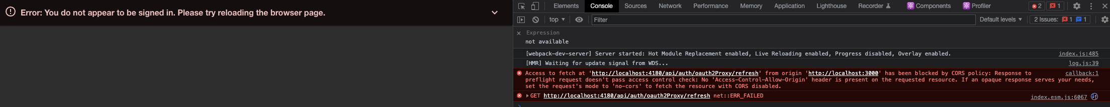 🐛 Bug Report: Authentication with Oaut2-proxy development environment · Issue #16885 · backstage ...