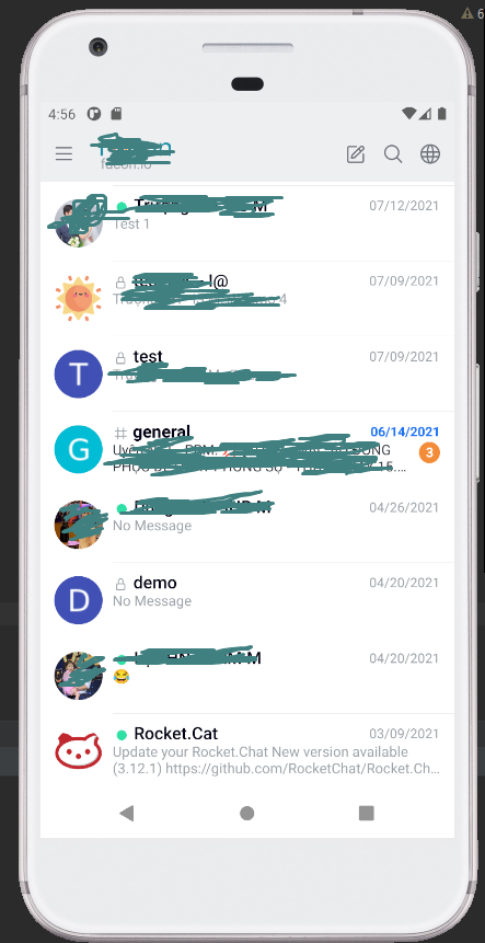 [Android-ReactNative] Can't search channel when entering rocket chat app with notification ...