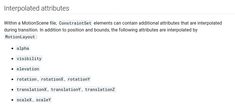 CustomAttribute not working properly · Issue #1 · brittBarak/MotionLayout-Playground · GitHub