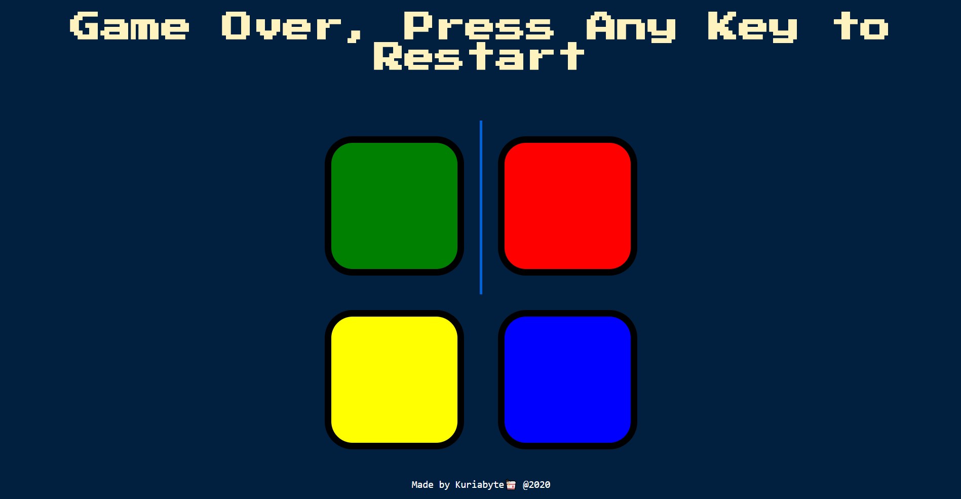 GitHub - Kuria-byte/Simon-Game: How to replicate simon game using Javascript.