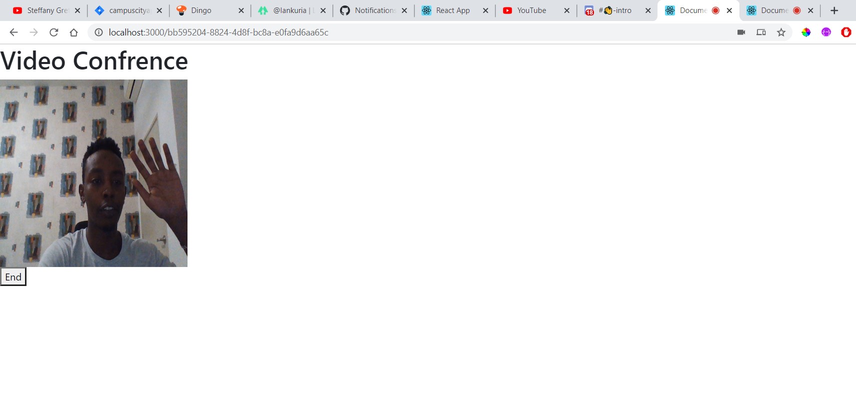 GitHub - Kuria-byte/Video-Chat: A video call application mock up (Zoom)