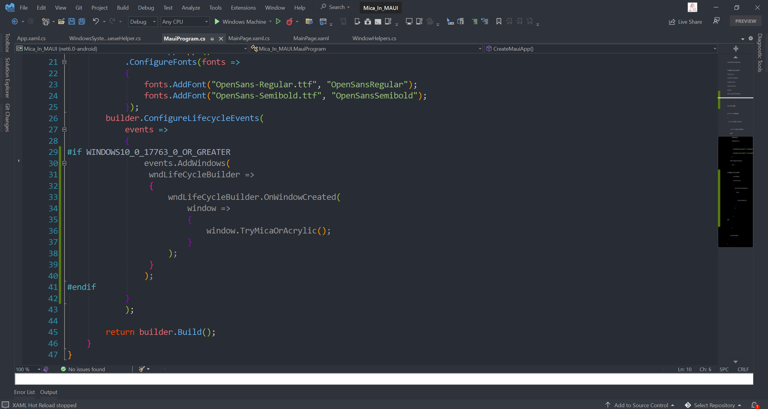 Mica support in .NET MAUI · GitHub