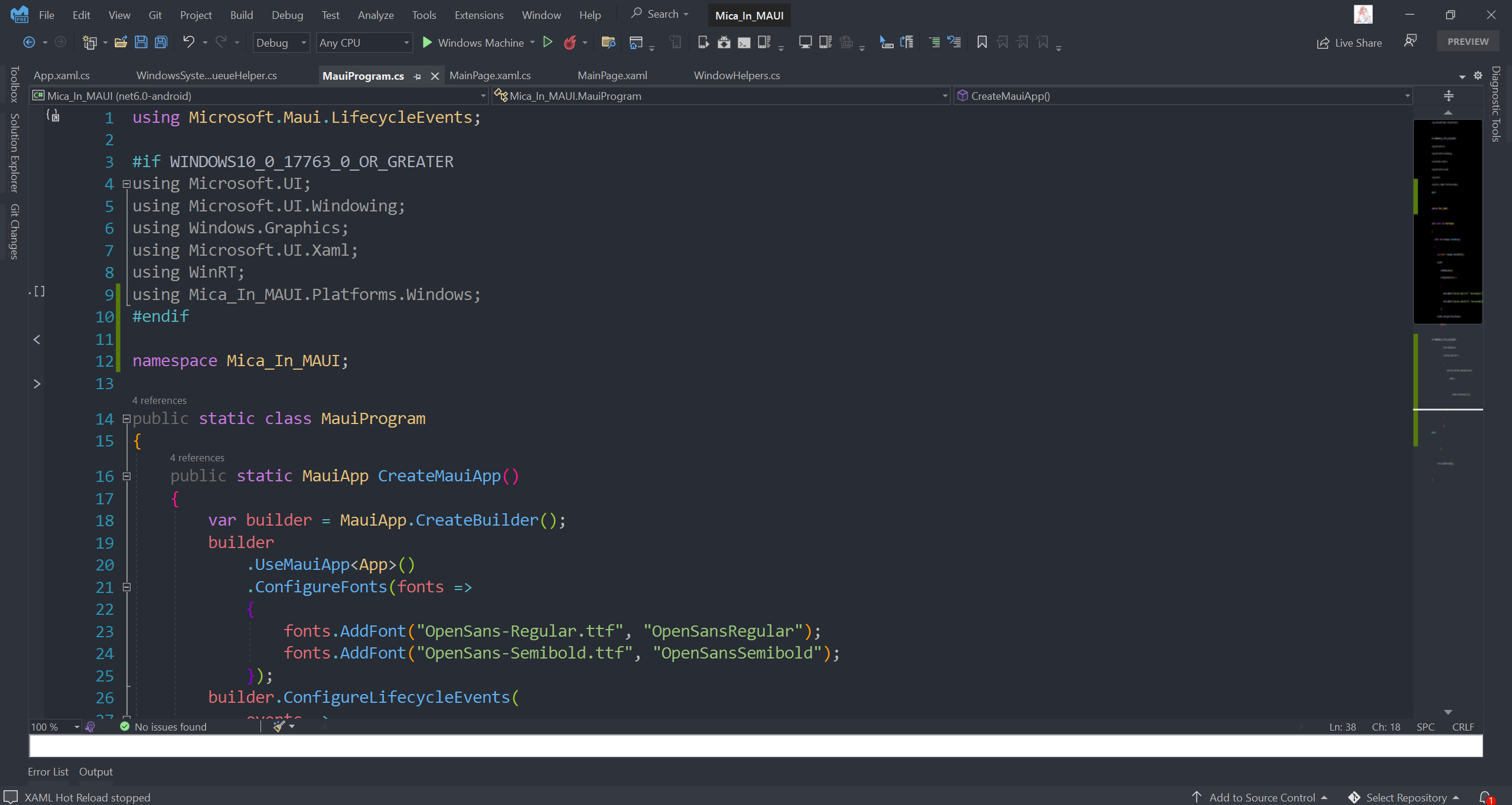 Mica support in .NET MAUI · GitHub