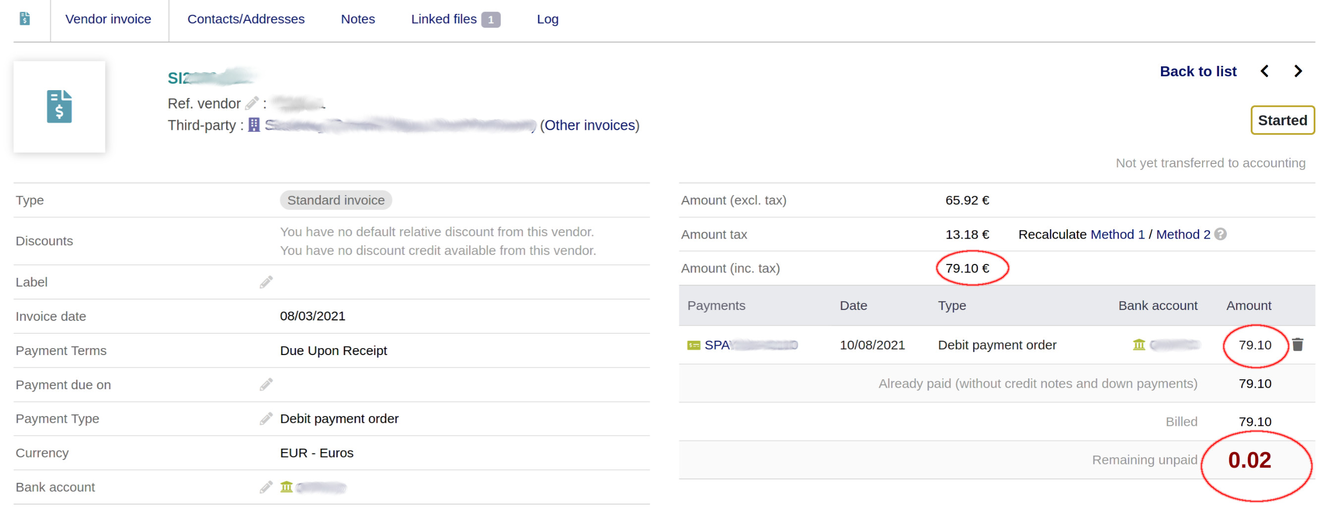 Vendor Invoice Invalid Remaining Unpaid · Issue 19631 · Dolibarrdolibarr · Github