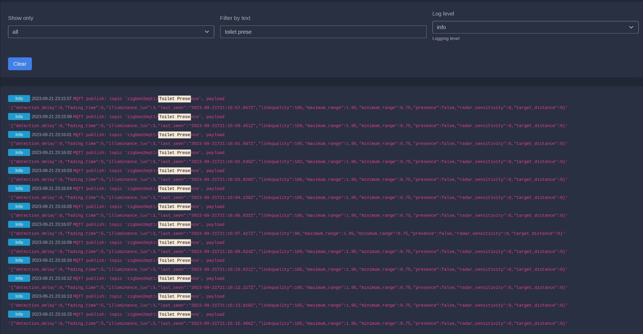 ZY-M100-S_1 sensors report every second · Issue #19045 · Koenkk/zigbee2mqtt · GitHub