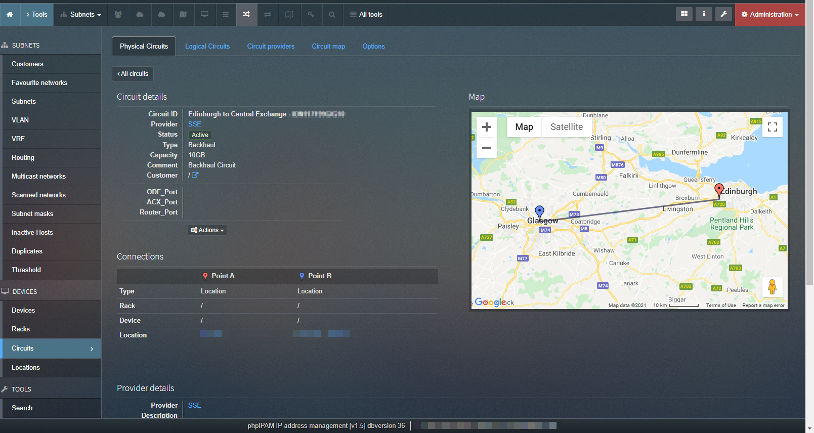 Circuit Map not populated · Issue #3320 · phpipam/phpipam · GitHub
