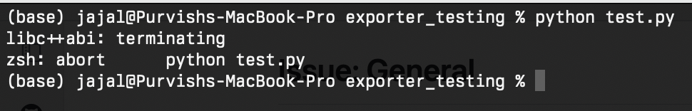 Inference fails with `libc++abi terminating` error · Issue #17616 · microsoft/onnxruntime · GitHub
