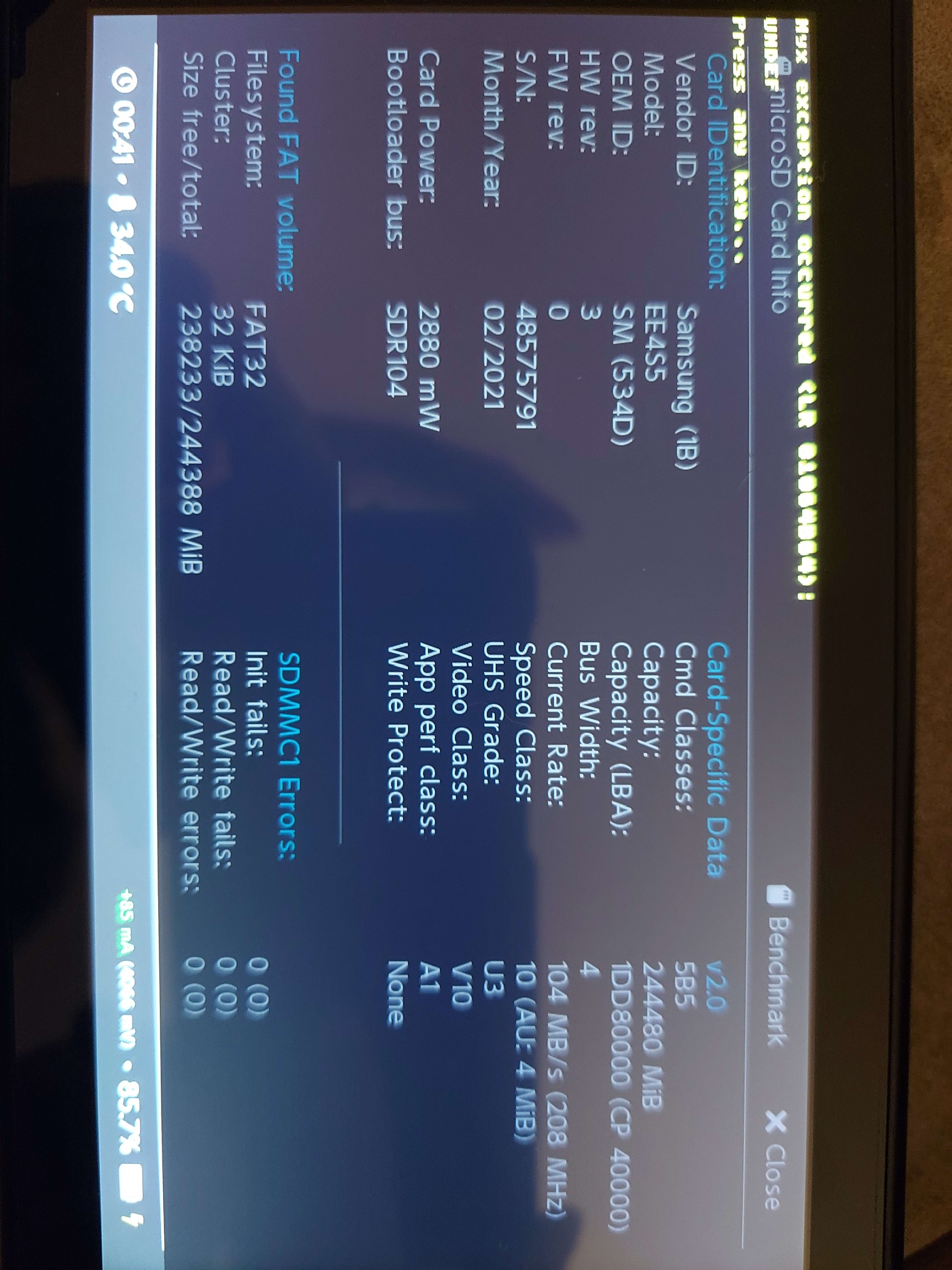 Nyx exception occured (LR 81064B64) UNDEF · Issue #813 · CTCaer/hekate · GitHub