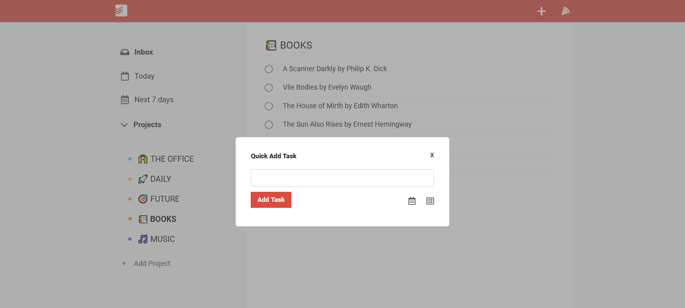 Github Teghocine Todoiest Clone Todoist Clone With React And Firebase