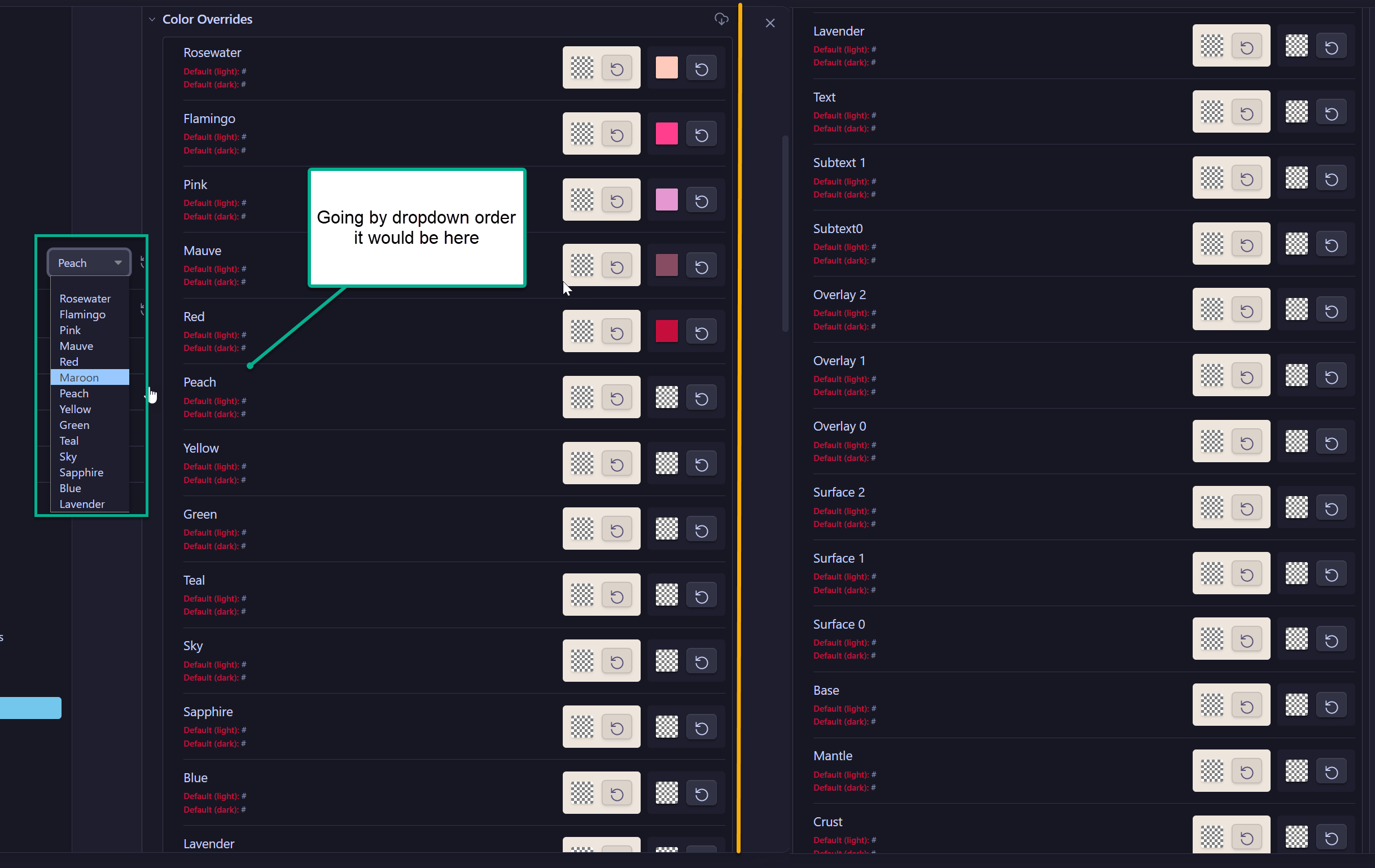 [Bug] No Color override for Maroon · Issue #207 · AnubisNekhet/AnuPpuccin · GitHub