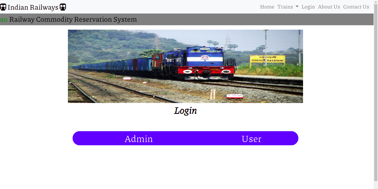 GitHub - nk185545/Railway-Comodity-Reservation-system
