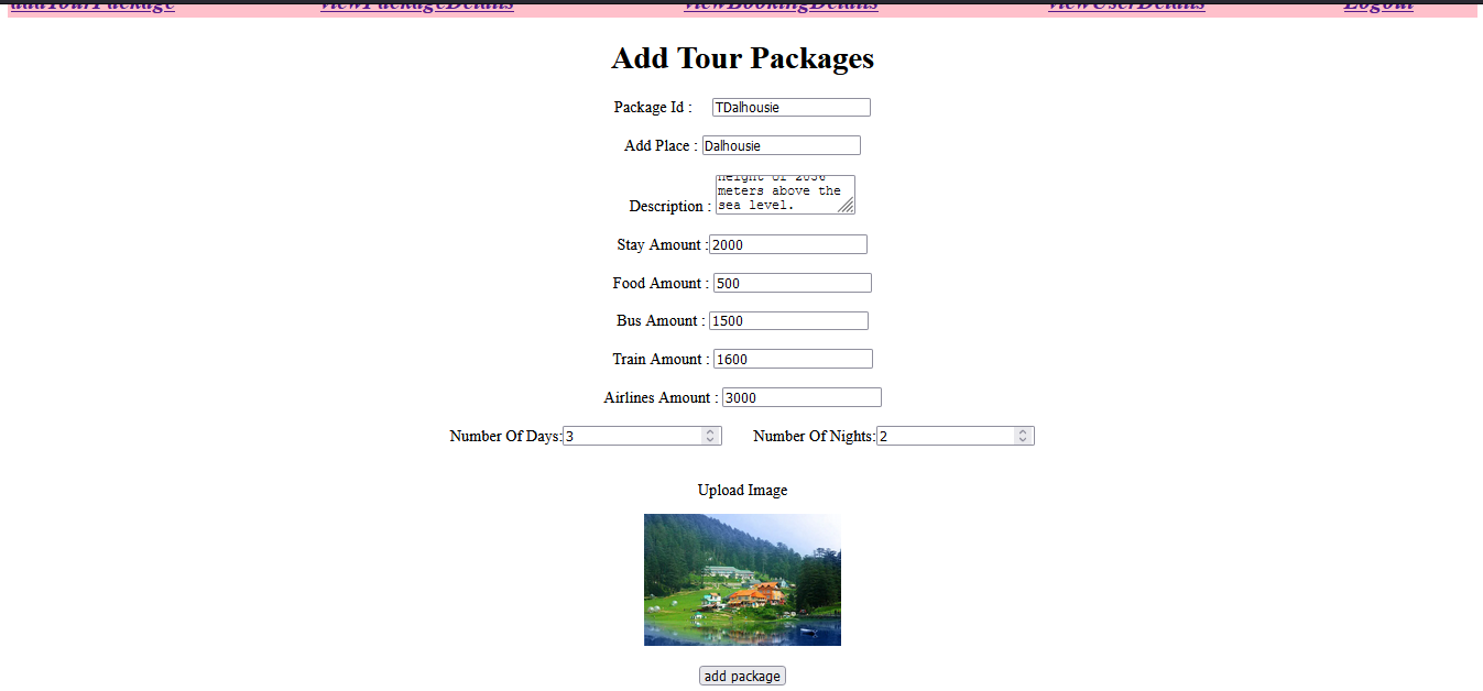 GitHub - akd15102091/Tour-And-Travel-DataBase-Management-System