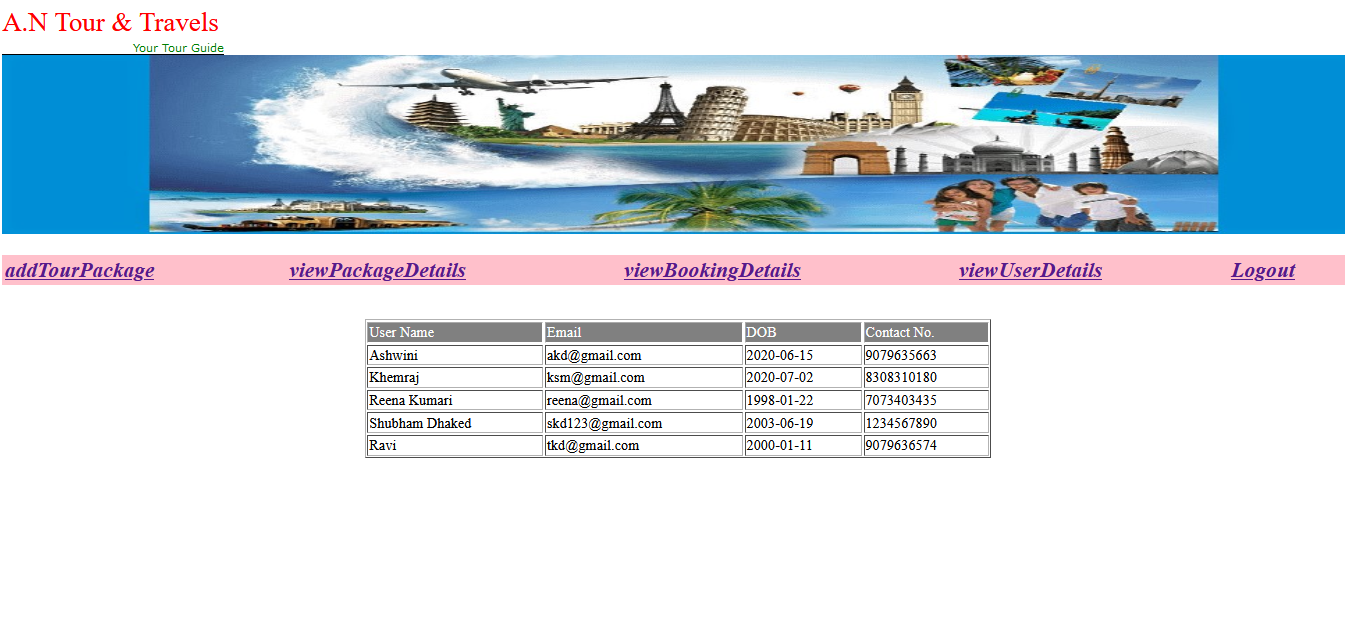 GitHub - akd15102091/Tour-And-Travel-DataBase-Management-System