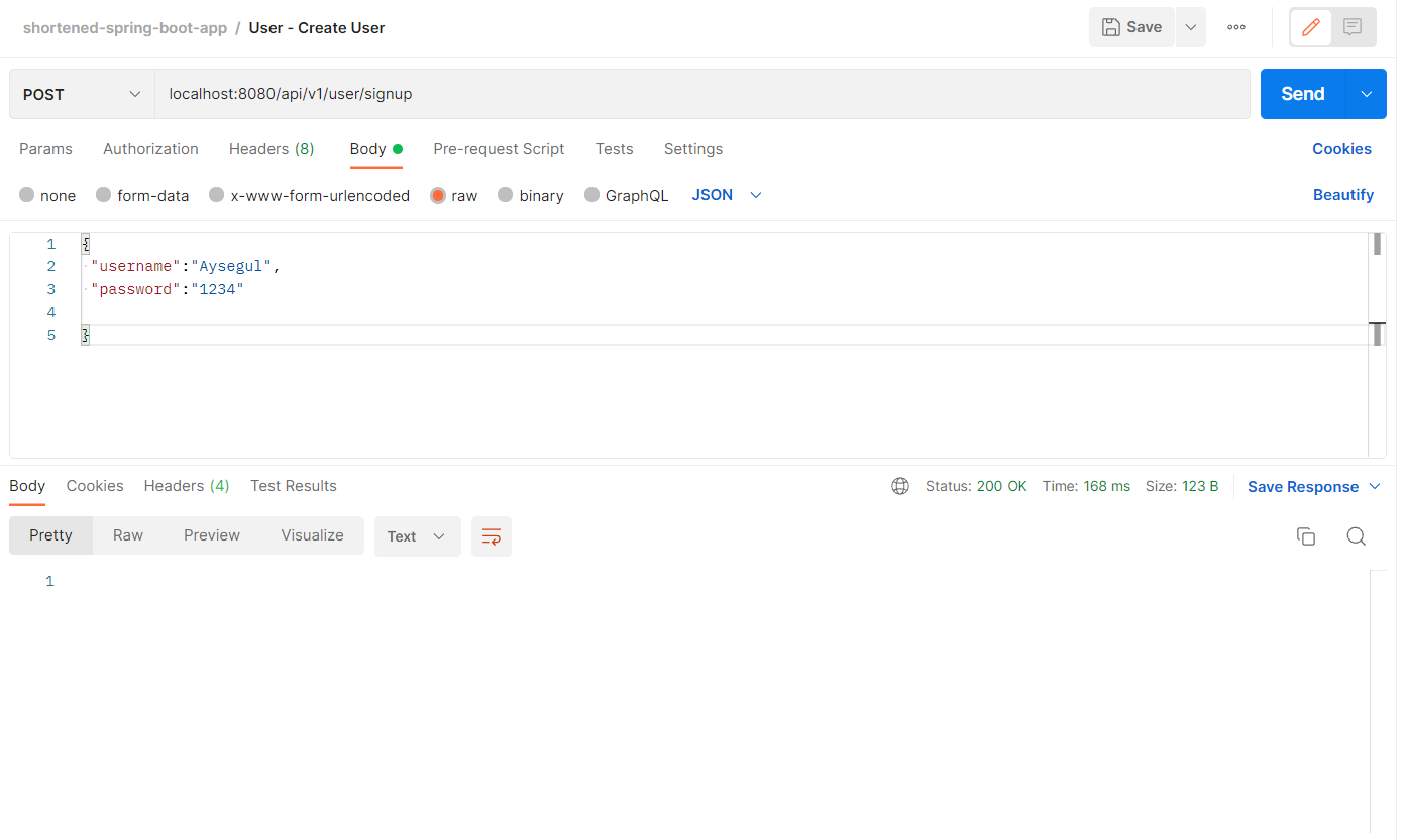 GitHub - aysegulkuzucu/Shortened-Url-Project-Spring-Boot-MySQL
