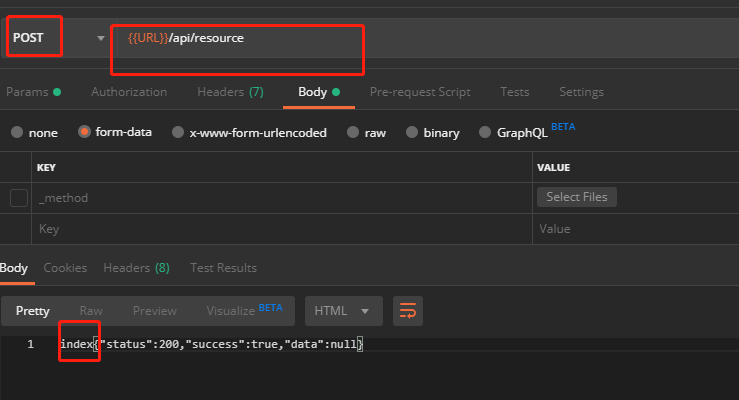 I can't visit the post resource with postman · Issue #31419 · laravel ...