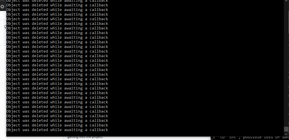 Object was deleted while awaiting a callback · Issue #40594 · godotengine/godot · GitHub