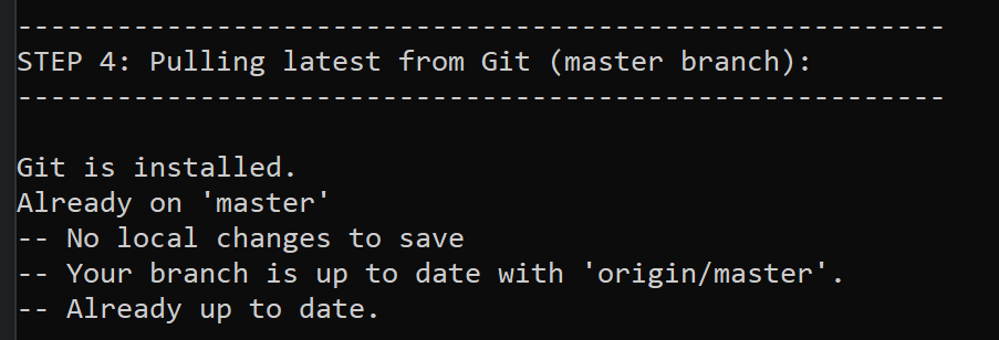 Upgradingphp Puts Me On The Develop Branch Instead Of The Master 