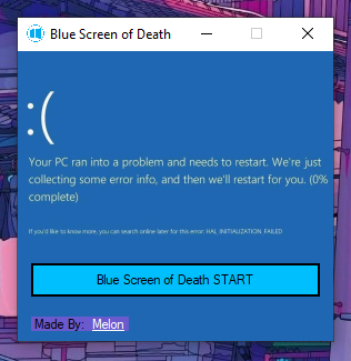 GitHub - patrickStar109/Blue-Screen-of-Death: Blue Screen of Death ...