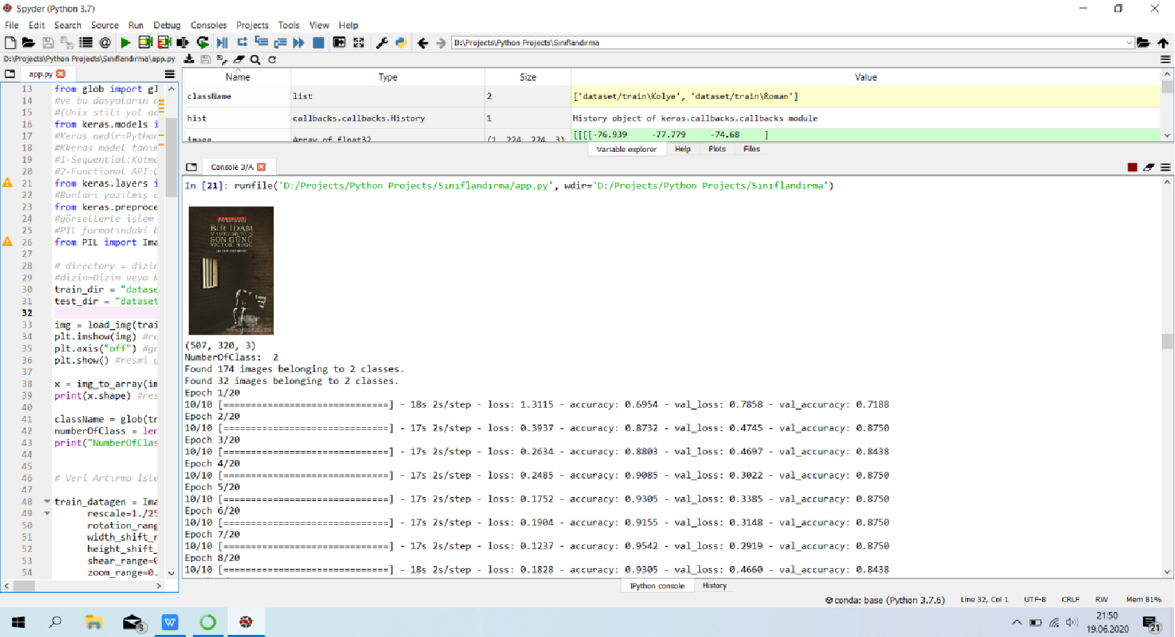 GitHub - edakass/siniflandirma_classification: Classification 📚