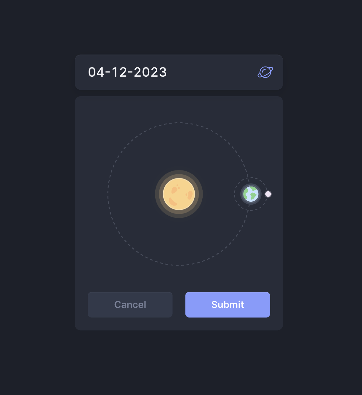 GitHub - Parashchuk/space-datepicker: Space Datepicker