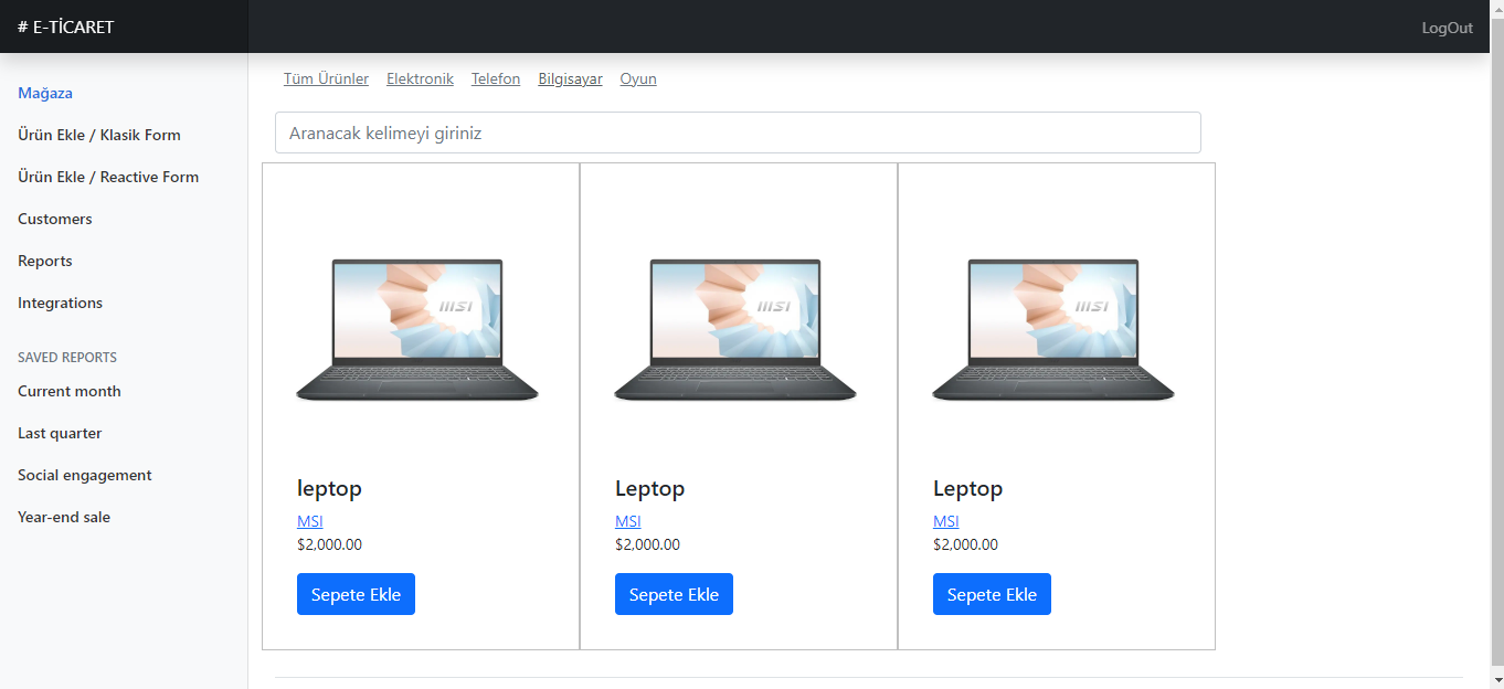 GitHub - osmansirakaya/kodlama.io-angularCamp-shop