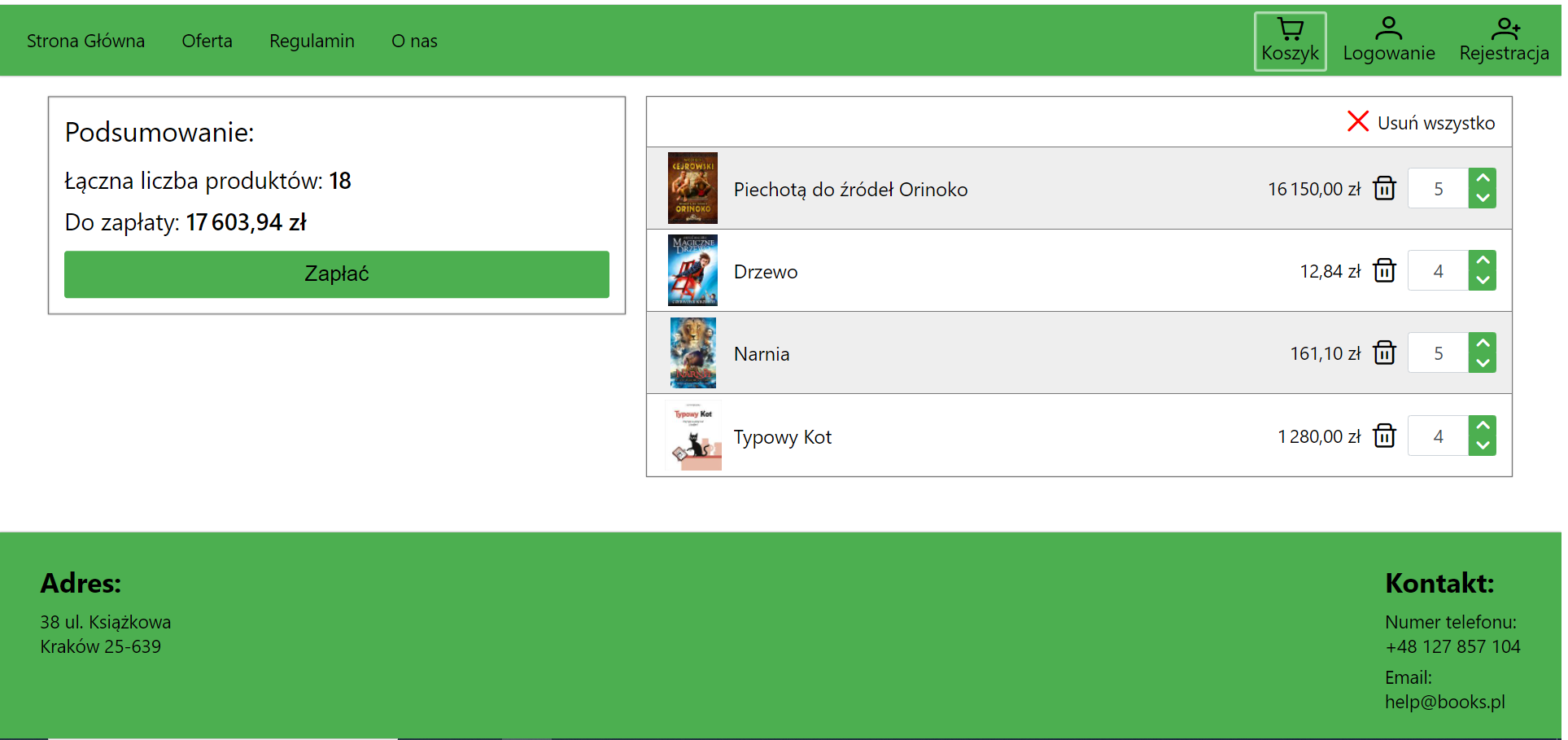 GitHub - KrzysztofProgramming/ShopProjectAngular: Shop Website frontend ...