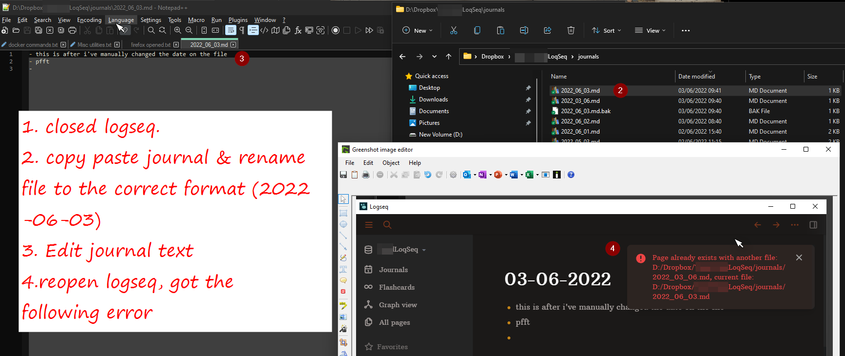 Logseq saving journal files to disk with wrong format (yyyy-dd-mm instead of yyyy-mm-dd) · Issue ...
