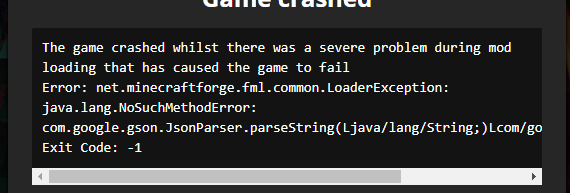 [bug] Java Lang Nosuchmethoderror Development Branch ` · Issue 467