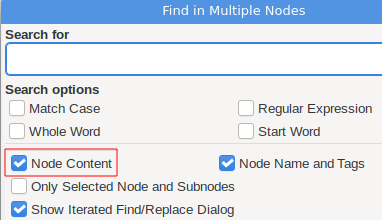 Searches of all nodes for some words do not work · Issue #1949 · giuspen/cherrytree · GitHub