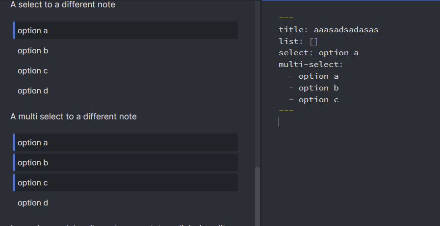 Other Types Of Input · Issue 8 · Mprojectscode Obsidian Meta Bind Plugin · Github