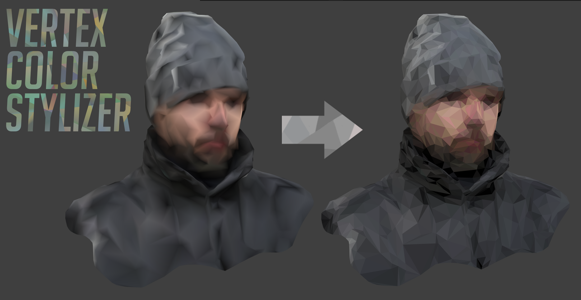 GitHub - pixelbutterfly/vertex_color_stylizer: A small Blender addon for modifying vertex colors.