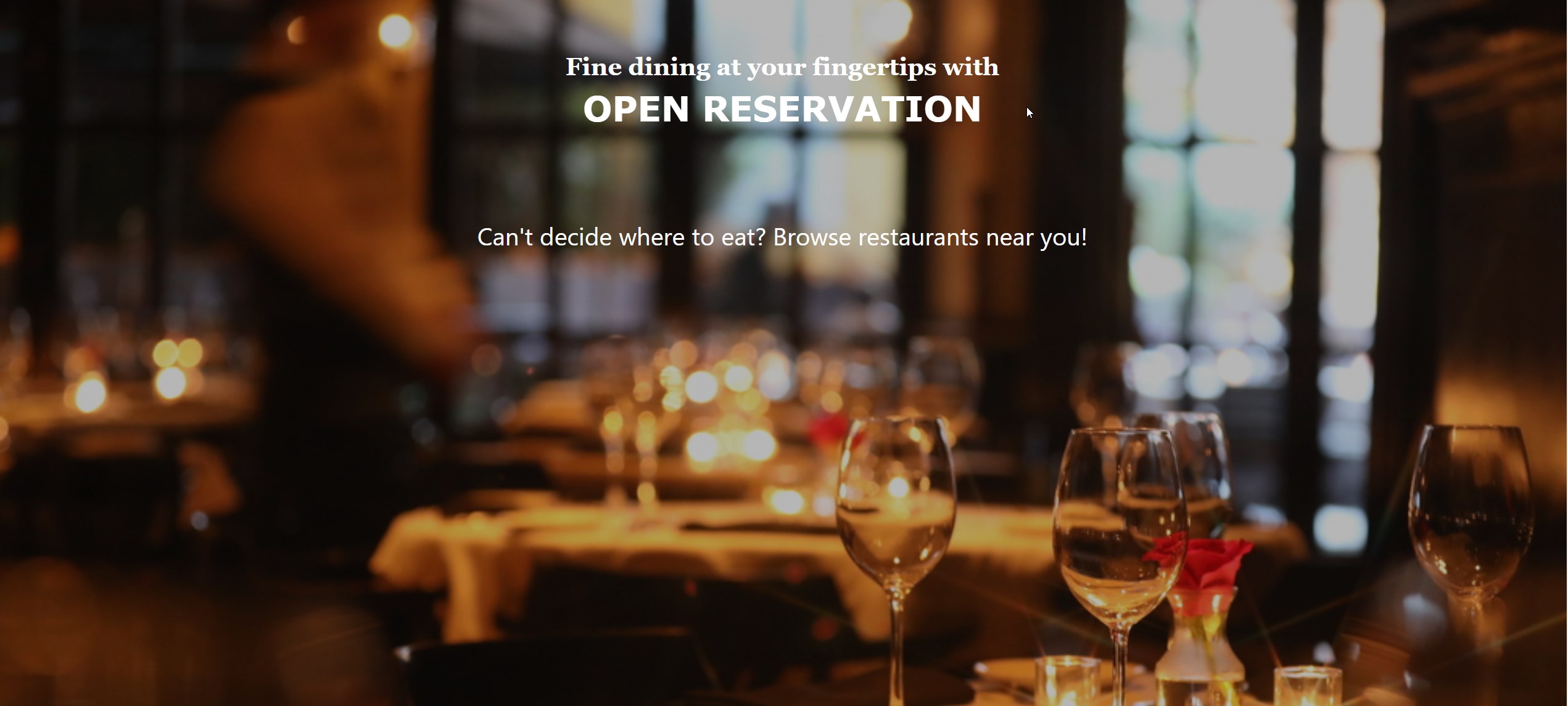 GitHub - BrandonMohan/Open-Reservation