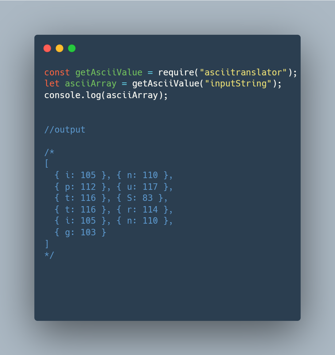 GitHub - harsh-100/AsciiTranslator: Find this package on npm