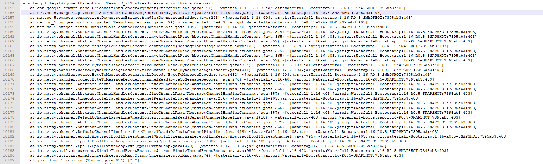 Team tm-sb-0 already exists in this scoreboard · Issue #286 · Puharesource/TitleManager · GitHub