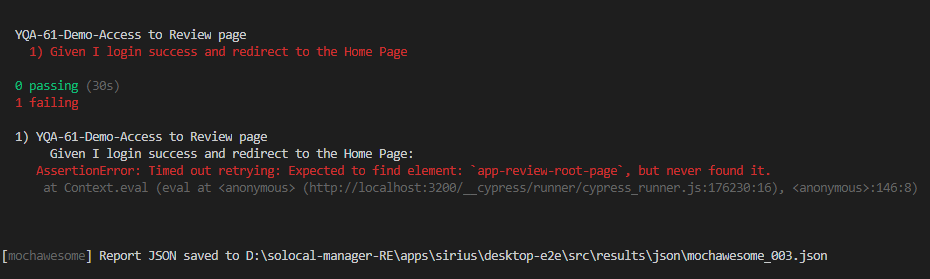 The Report Doesnt Display The Failing Step · Issue 462 · Badeballcypress Cucumber